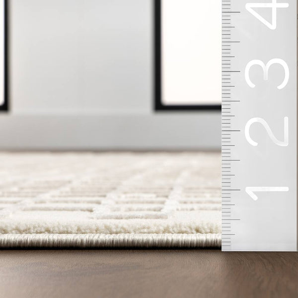 Japandi Stacked Lines Rug