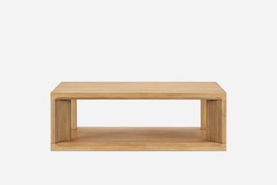 Japandi Rectangular Box Coffee Table