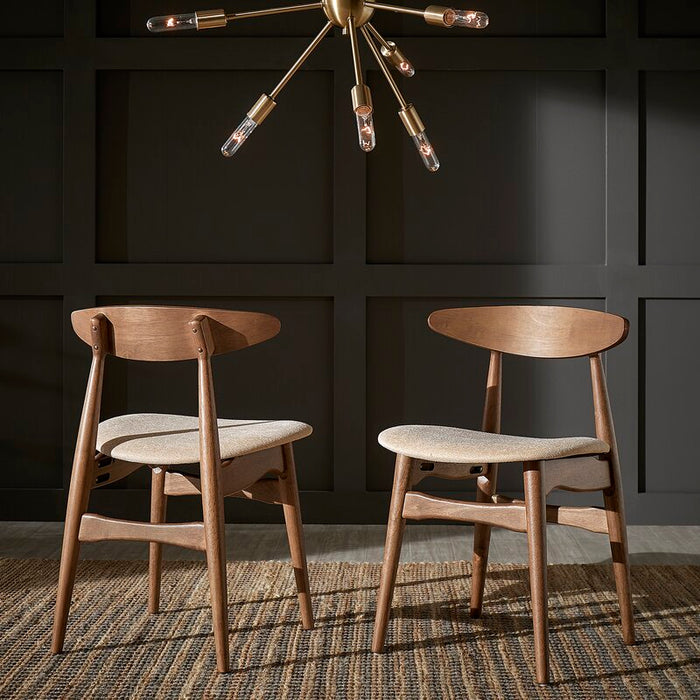 Japandi Wooden Dining Set