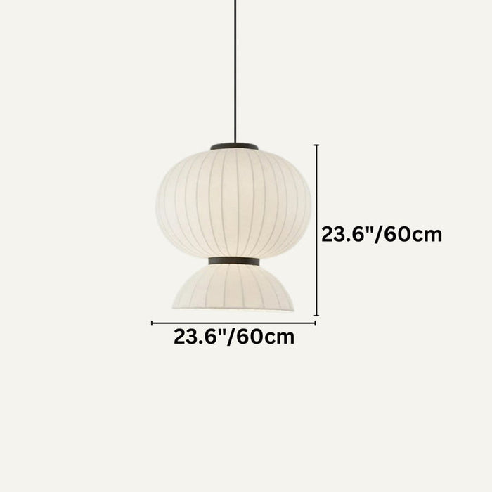 Japandi Ceramic Dome Pendant Light – Arga