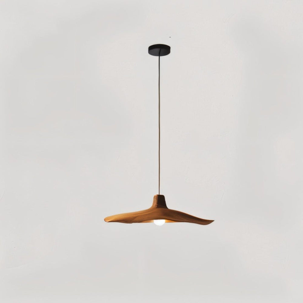 Japandi Perforated Brass Pendant Light – Siraj